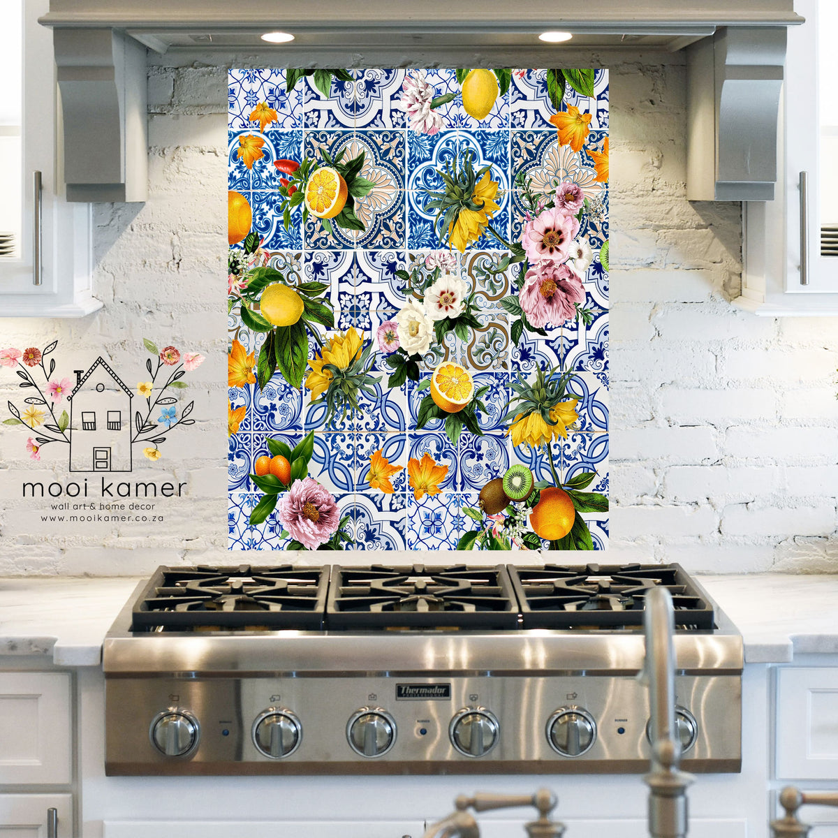 Sicilian Splash-back | Perspex Only | [Hardware for Mounting not Inclu ...