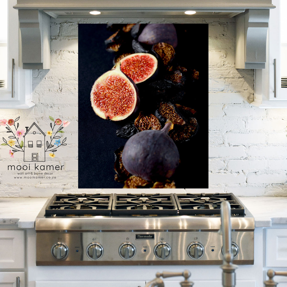 Figs Splash-back | Perspex Only | [Hardware for Mounting not Included ...