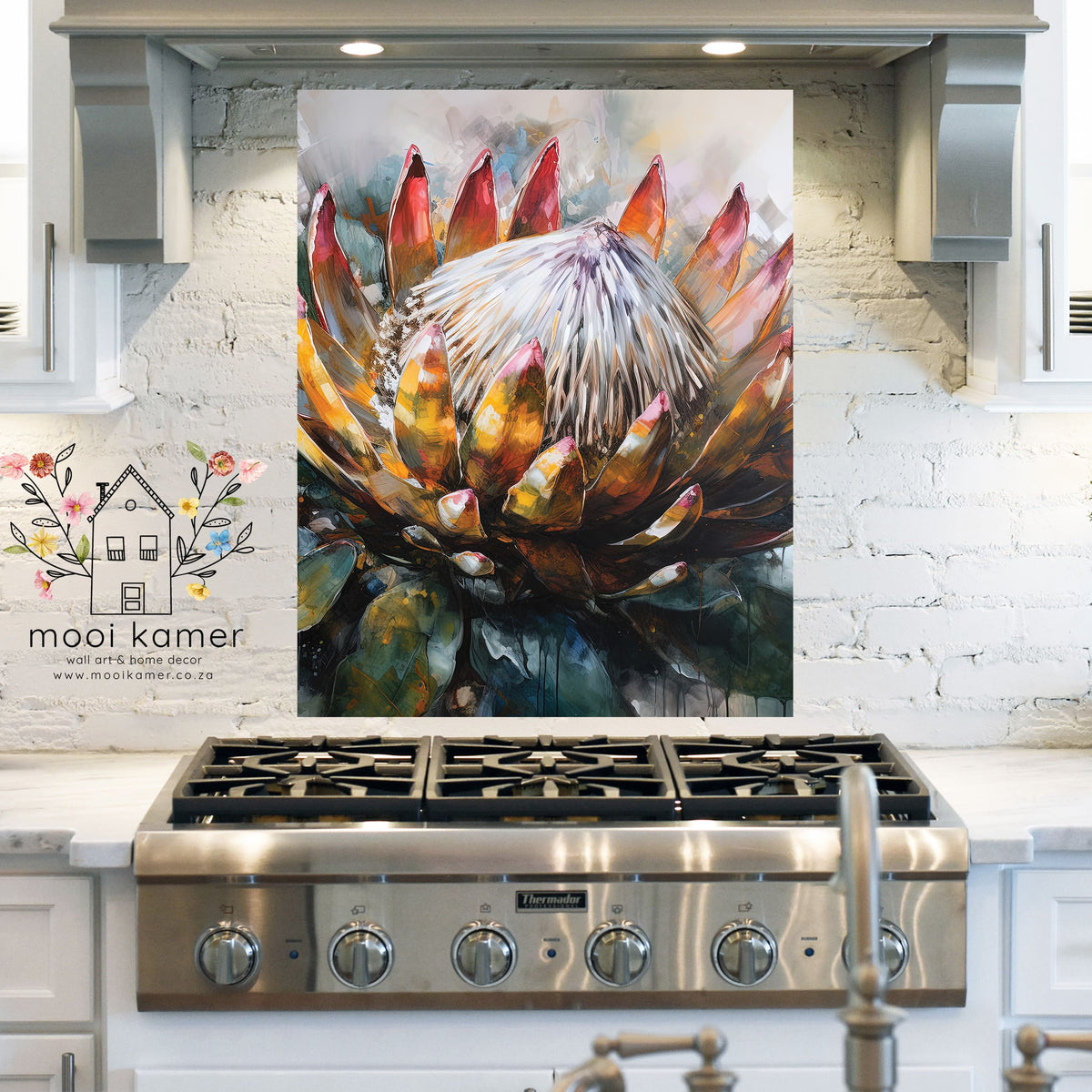 Protea Splash-back | Perspex Only | [Hardware for Mounting not Include ...