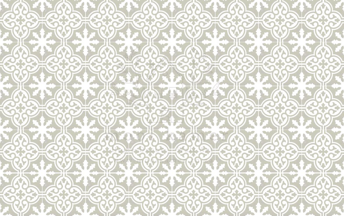 PATTERN OFF-WHITE | VINYL RUG – Mooi Kamer